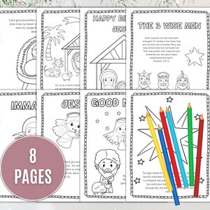 Nativity Coloring Pages Printable | Christmas Nativity Story Coloring ...