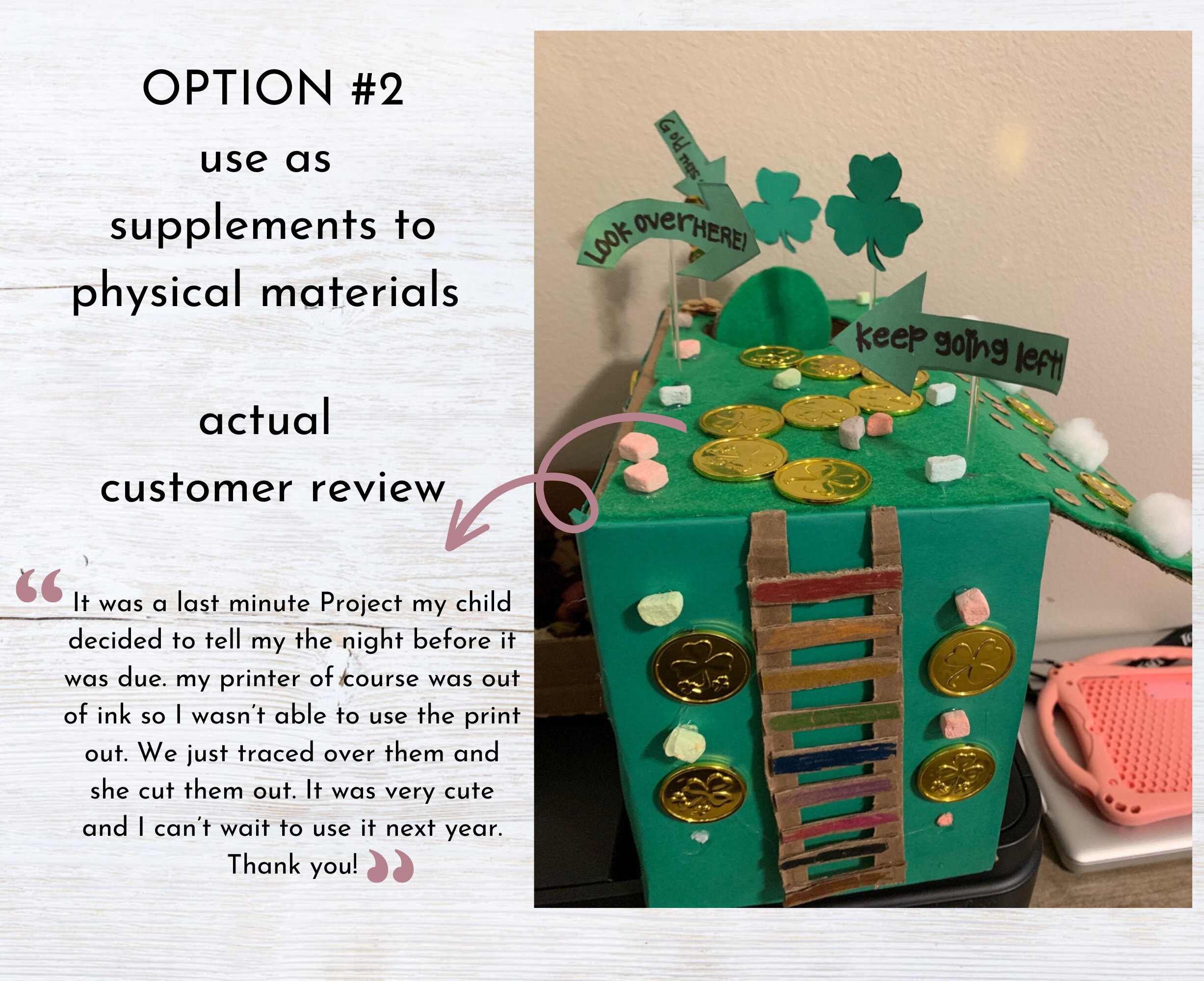 Leprechaun Trap Kit Printable DIY Leprechaun Trap St. - Etsy