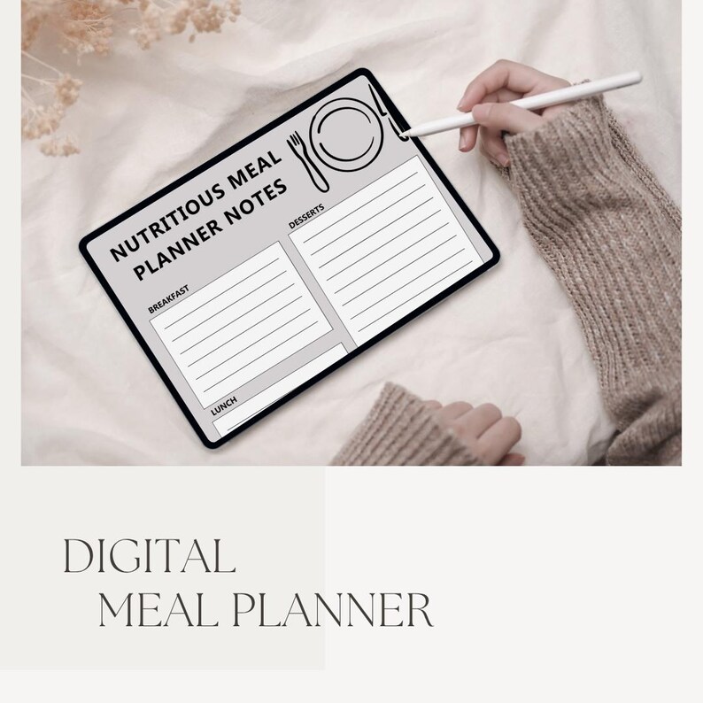 Printable Kids Meal Planner & Nutrition Tracker - Weekly Food Log ...
