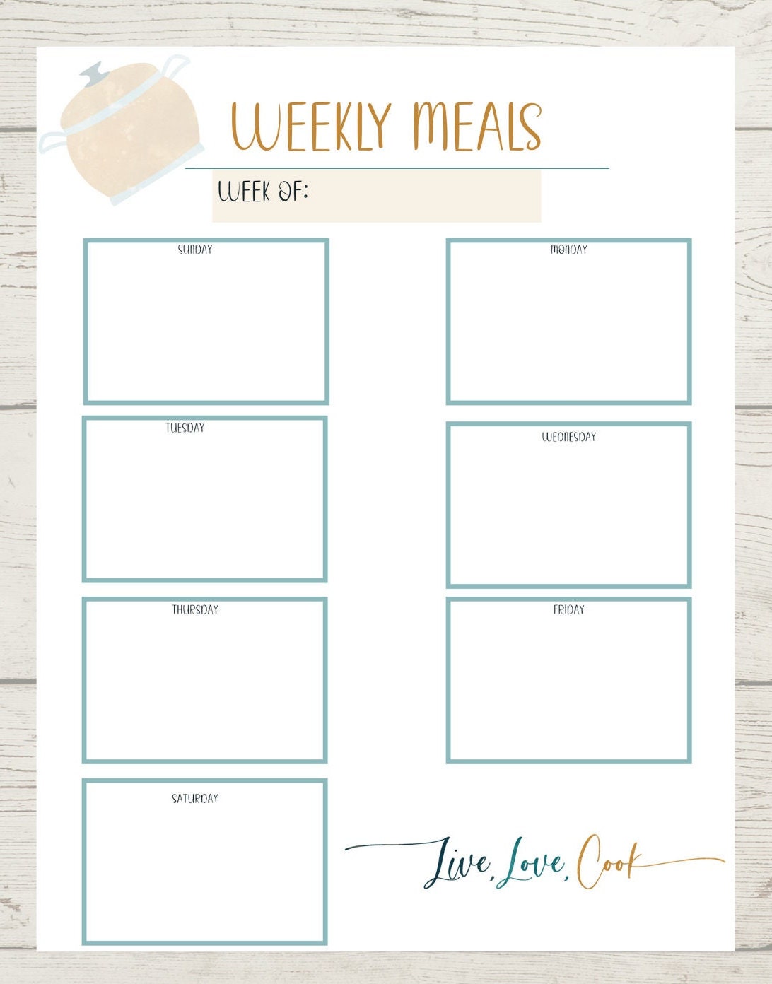 Ultimate Printable Kitchen Inventory Kit - Etsy