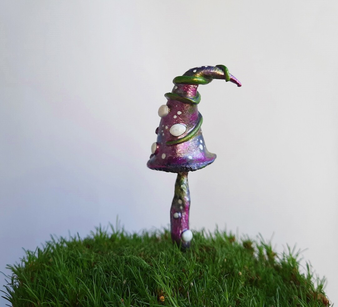 Mushroom Fay Garden Toadstool Magic Handmade Fungi Garden Plant Decor ...