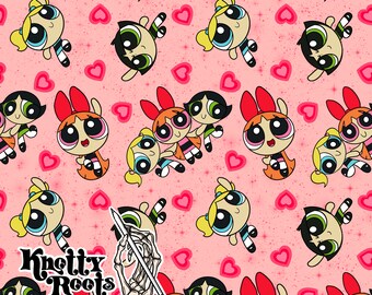 Powerpuff Girls Seamless Pattern - Etsy