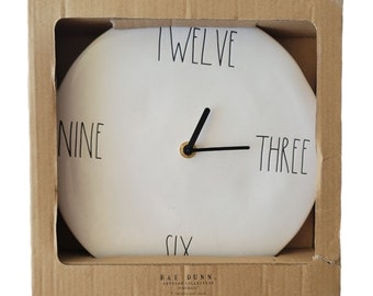 Rae Dunn Clock - Etsy