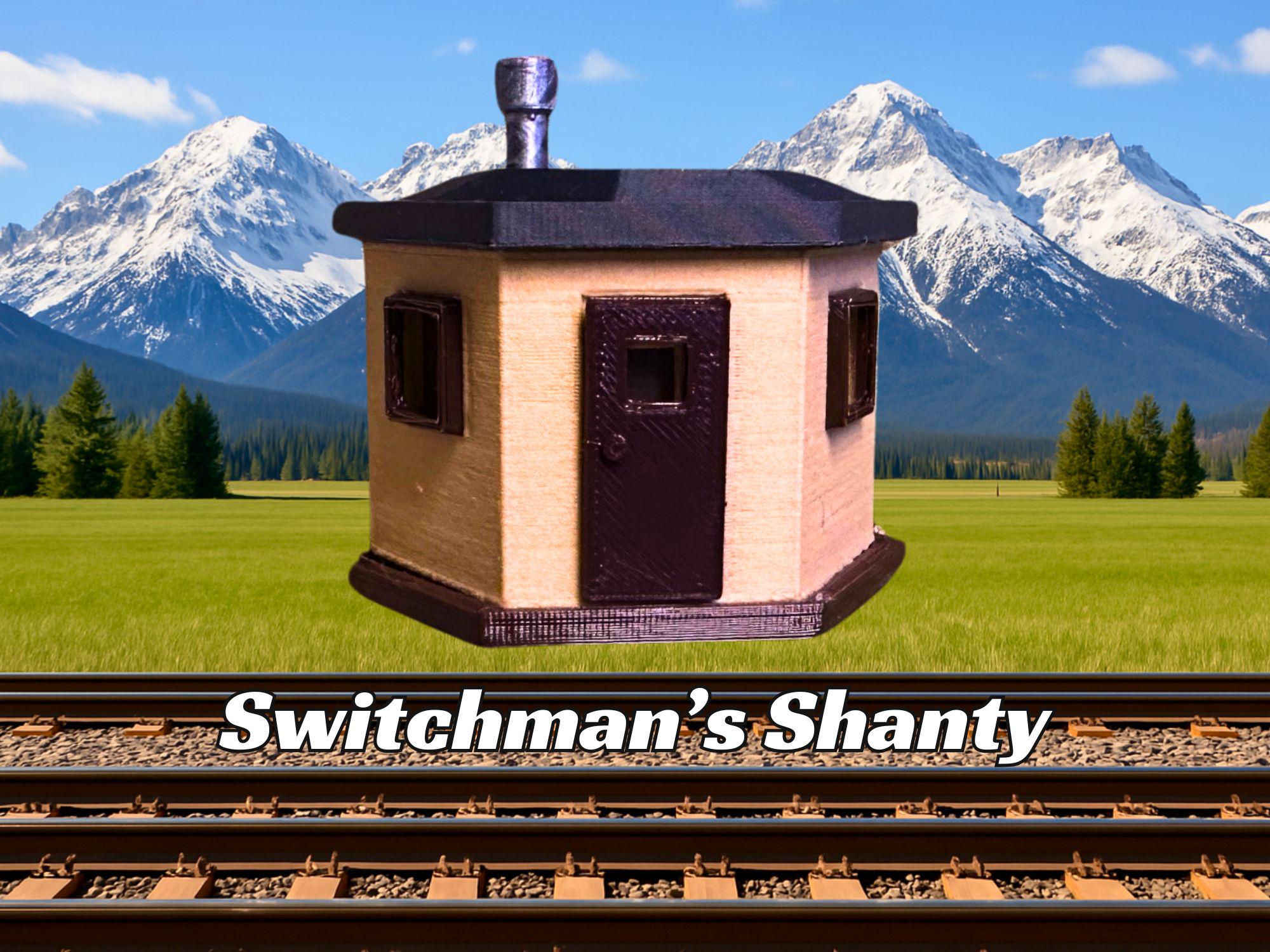 Assembled & Weathered Switchman's Shanty - Model Railroad Cabin | T ...