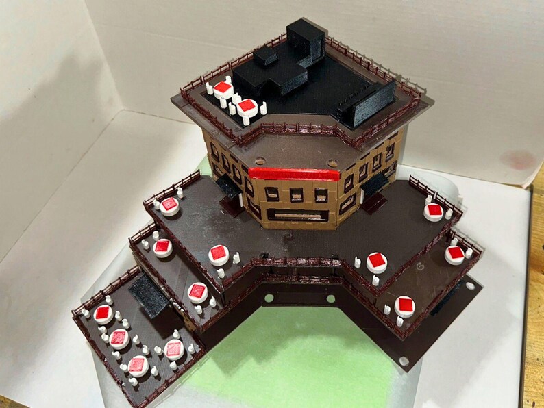 Urban Commercial Building - Assembled Model - 1-220, 1-160, 1-87 Scales ...