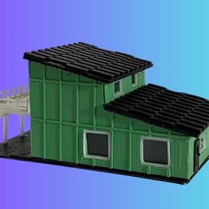 Shady Lady Saloon & Brothel Kit Scale Model W/ Video T, 1/330, Z, N, 1/ ...