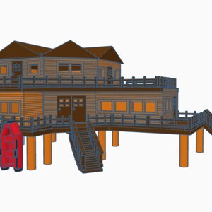 Scale Model Kit Video Instructions River Rafting Outpost T, 1/330, Z ...