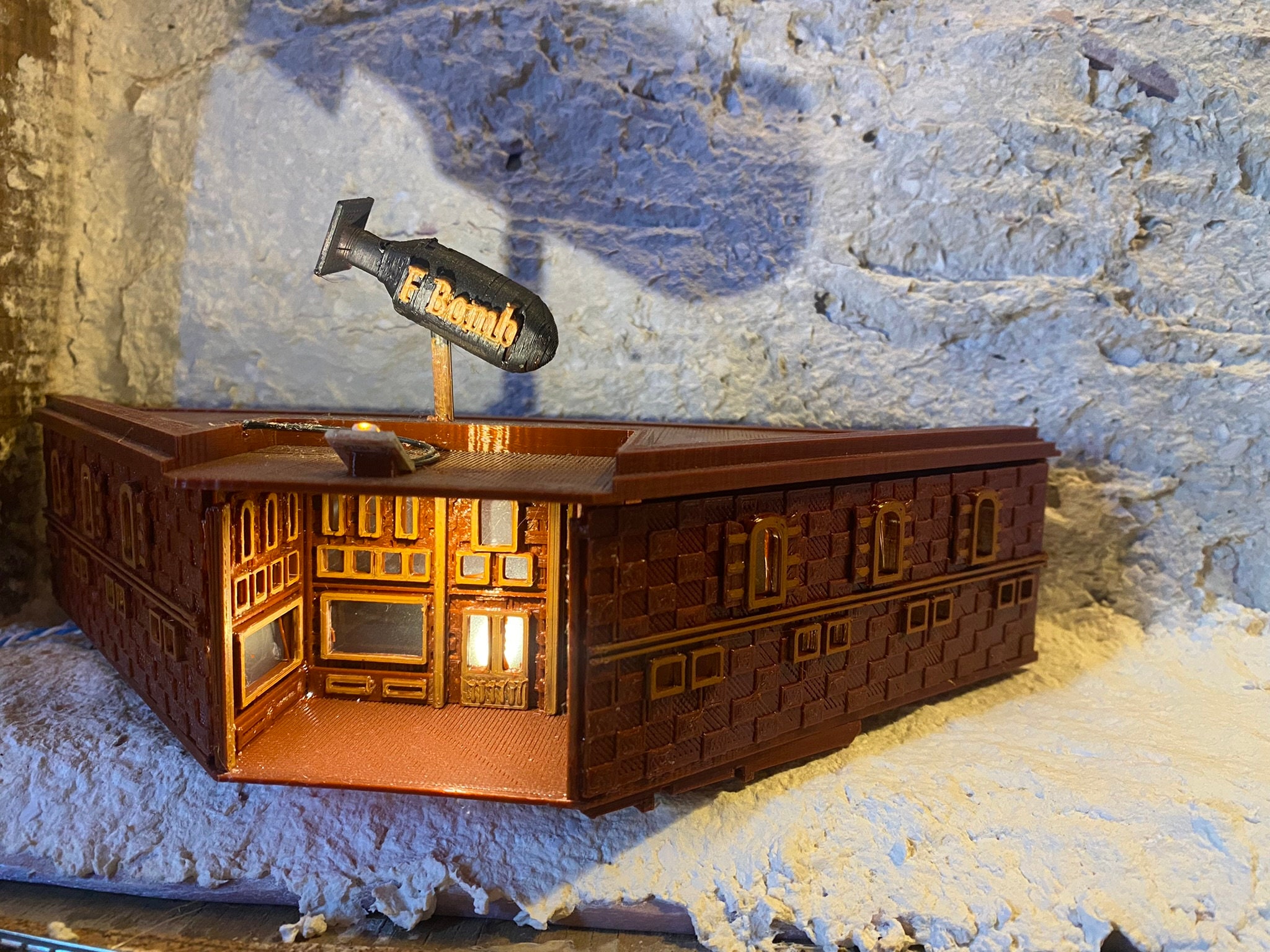 Scale Model Bar and Grill Kit With Video Assembly Instructions N and Z ...