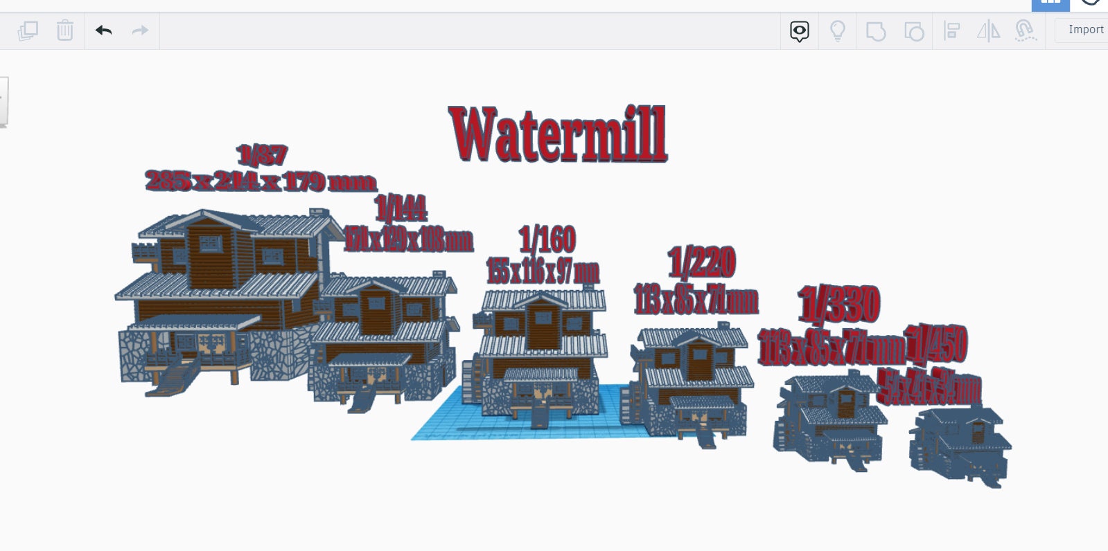 Assembled Model Water Mill for Model Railroads and Dioramas - Etsy