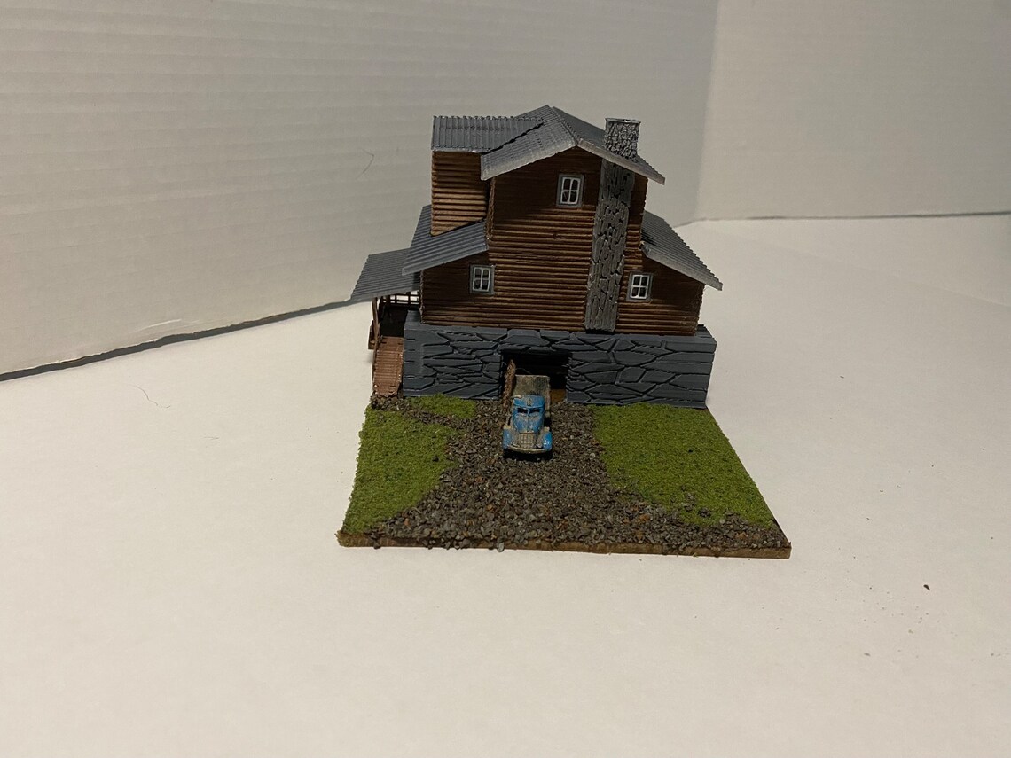 Scale Model Kit With Video Instructions Water Mill Building - Etsy