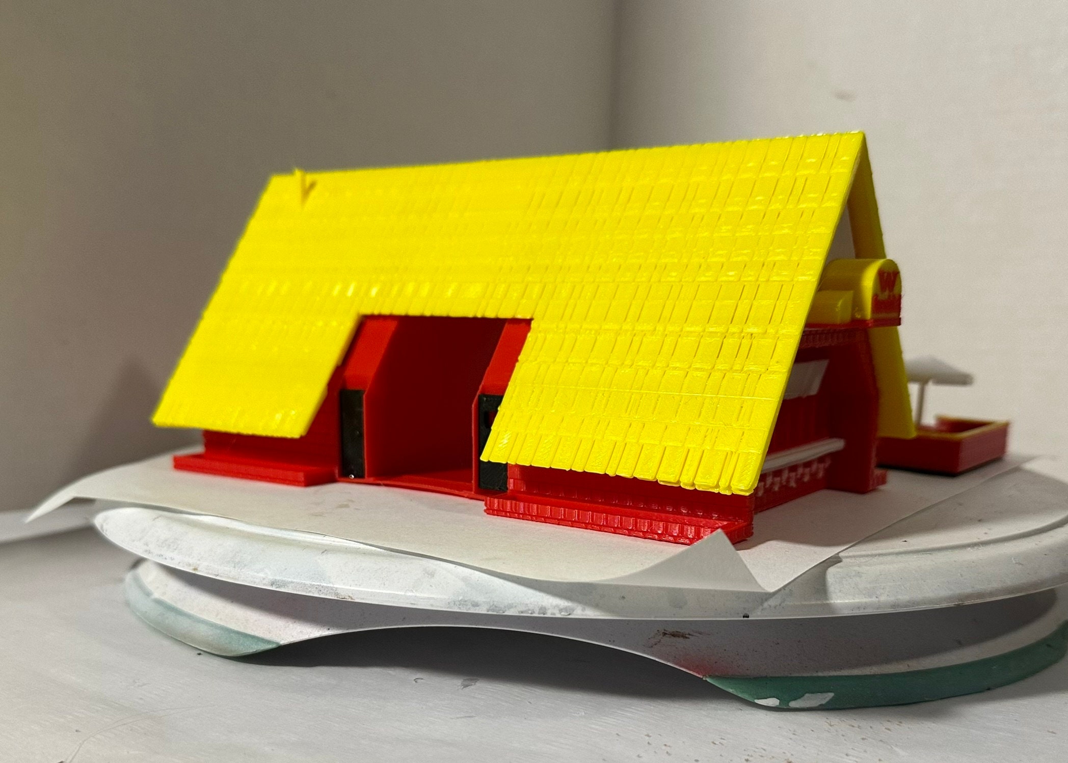 A-frame Restaurant Kit - Scale Model With Video - 1-220, 1-160, 1-144 ...