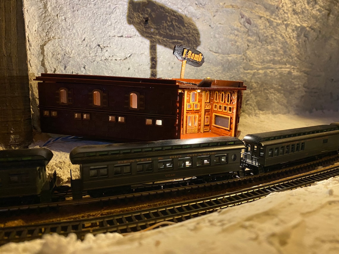 Scale Model Bar and Grill Kit With Video Assembly Instructions - Etsy