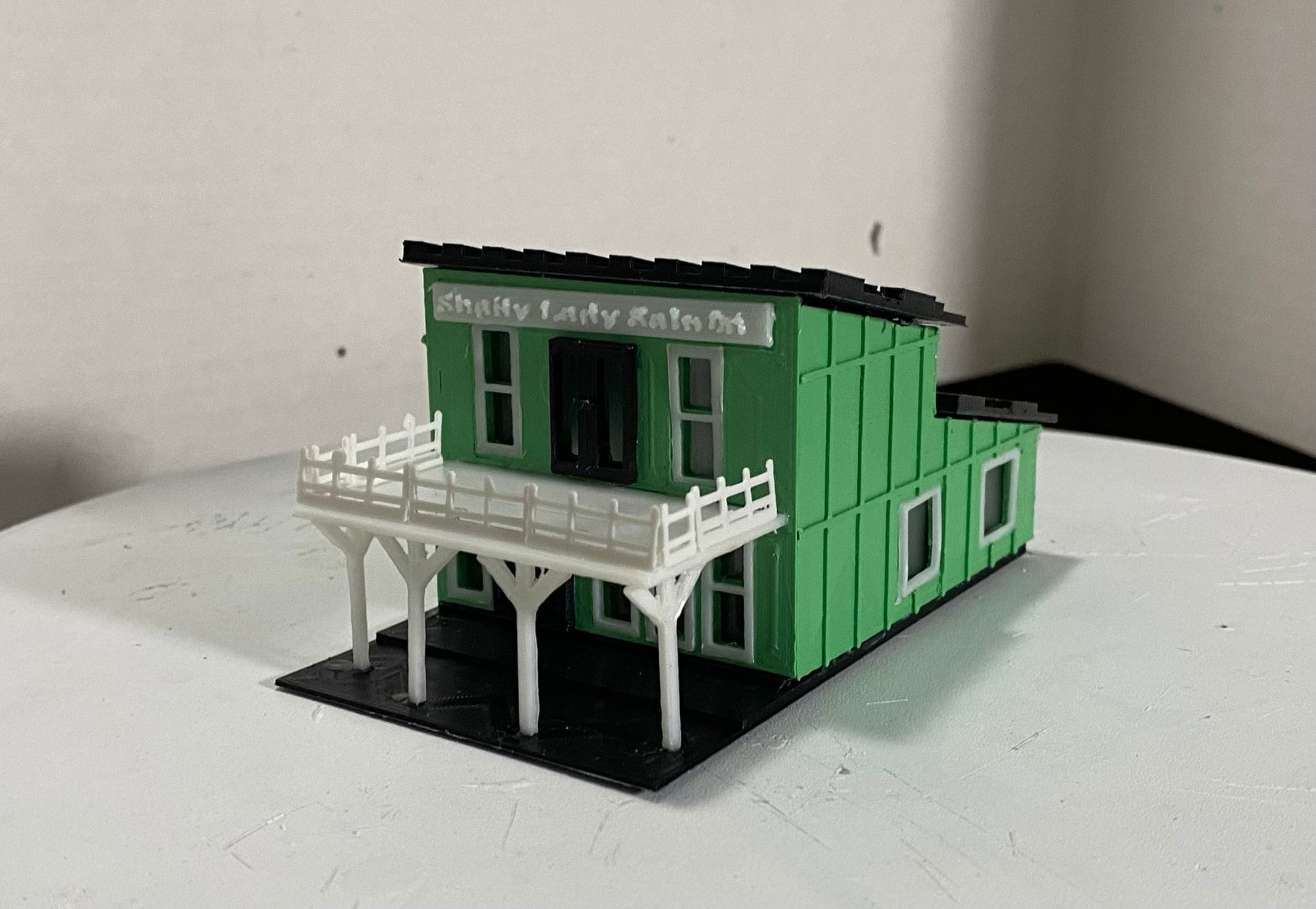 Shady Lady Saloon & Brothel Kit Scale Model W/ Video T, 1/330, Z, N, 1/ ...