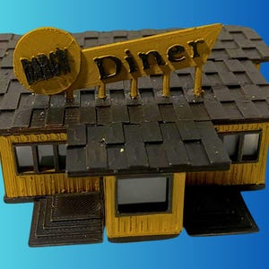 Custom Diner Scale Model Kit - Personalized Sign - T, 1/330, Z, N, 1/ ...