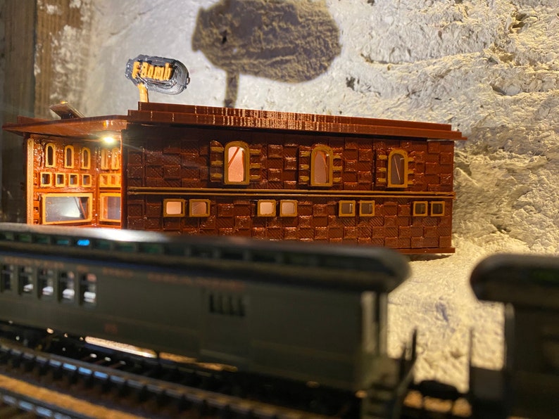 Scale Model Bar and Grill Kit With Video Assembly Instructions - Etsy