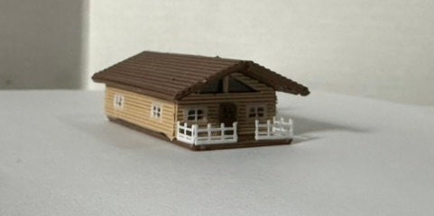 Assembled Scale Model Structure Kit uncle Digger's Cabin T, 1/330, Z ...