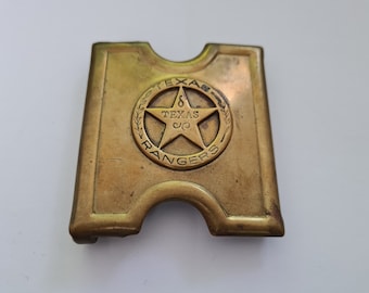 Texas Ranger Belt Buckle | Etsy