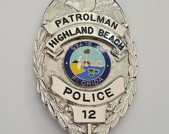 Police Badge Florida - Etsy