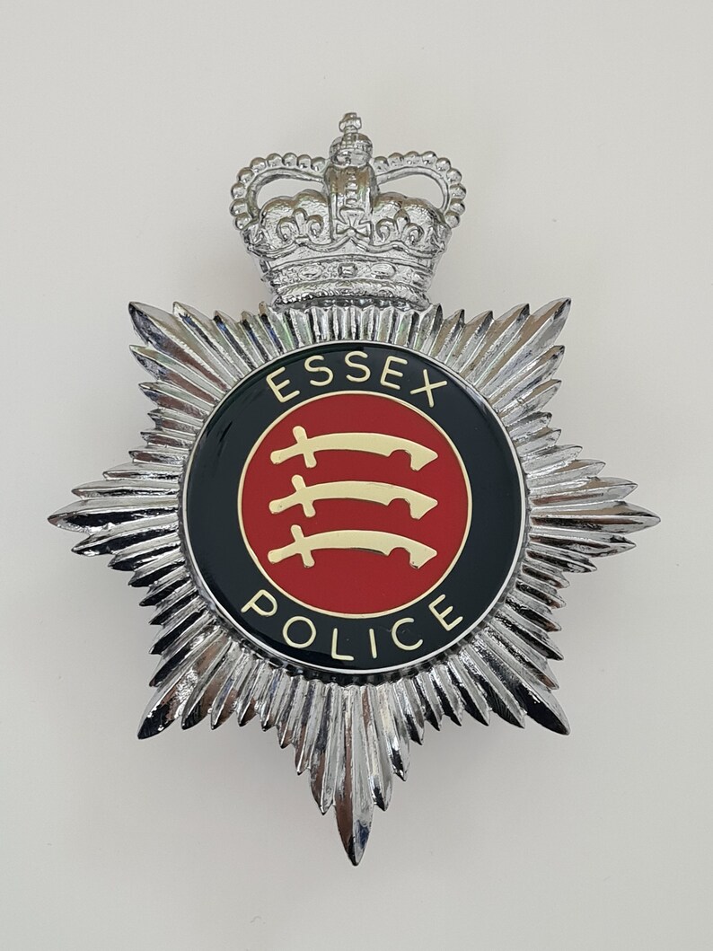 Essex Police Helmet Plate Essex Police Badge - Etsy