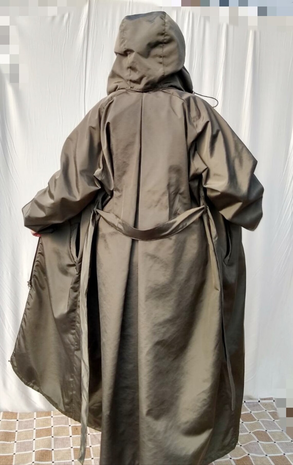 Loose Raincoat Trench Coat Spring Autumn Women Long Jacket - Etsy