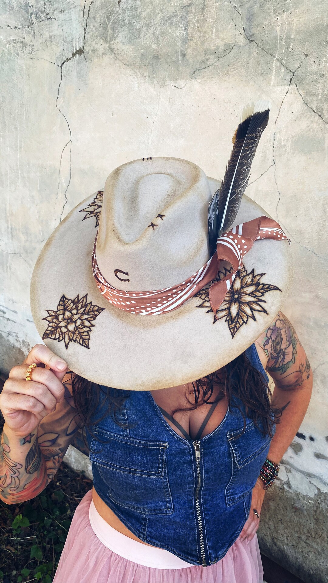 Dollys Flowers Hand Burned Dolly Parton Inspired Charlie 1 Horse ...