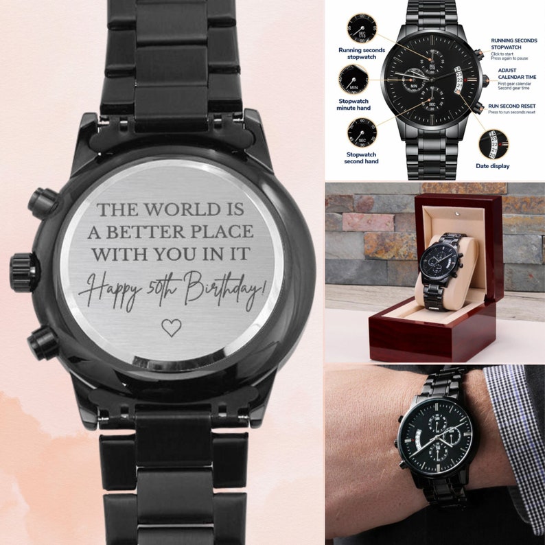 50th Birthday for Him, 50th Birthday Gift for Him, Gifts for 50th ...