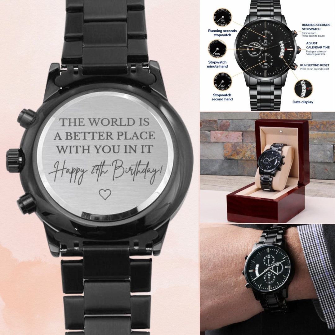 27th Birthday Gift for Him, Gifts for 27th Birthday, 27th Birthday for ...