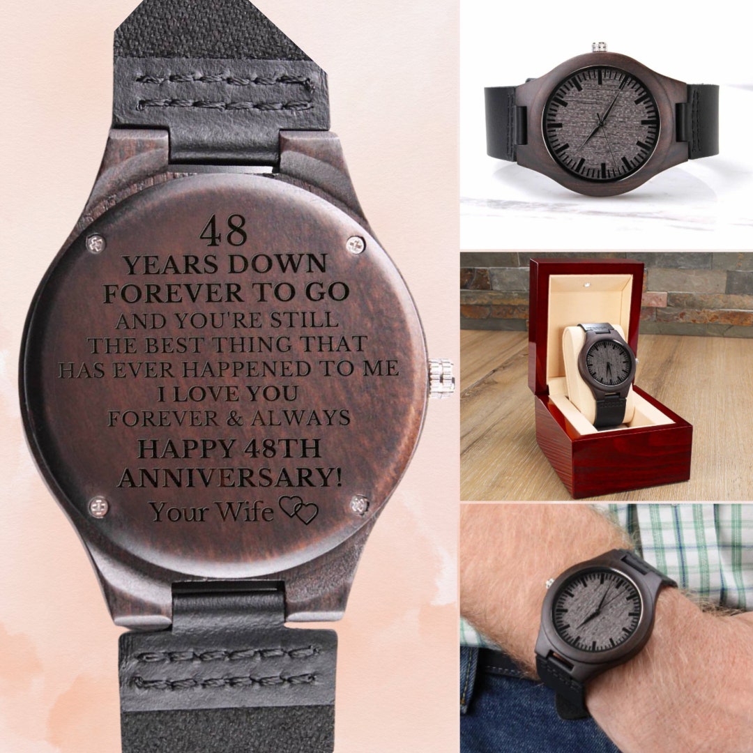 48th Wedding Anniversary Gift for Him Anniversary Gift for - Etsy