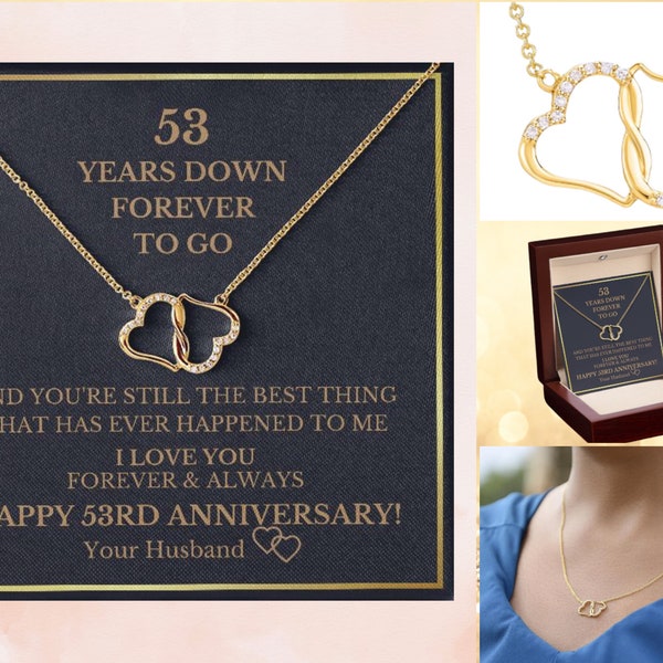 53rd Wedding Anniversary Gift - Etsy