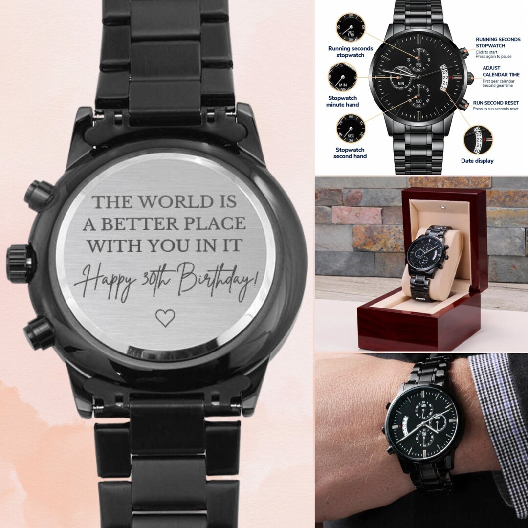 30th Birthday for Him, 30th Birthday Gift for Him, Gifts for 30th ...