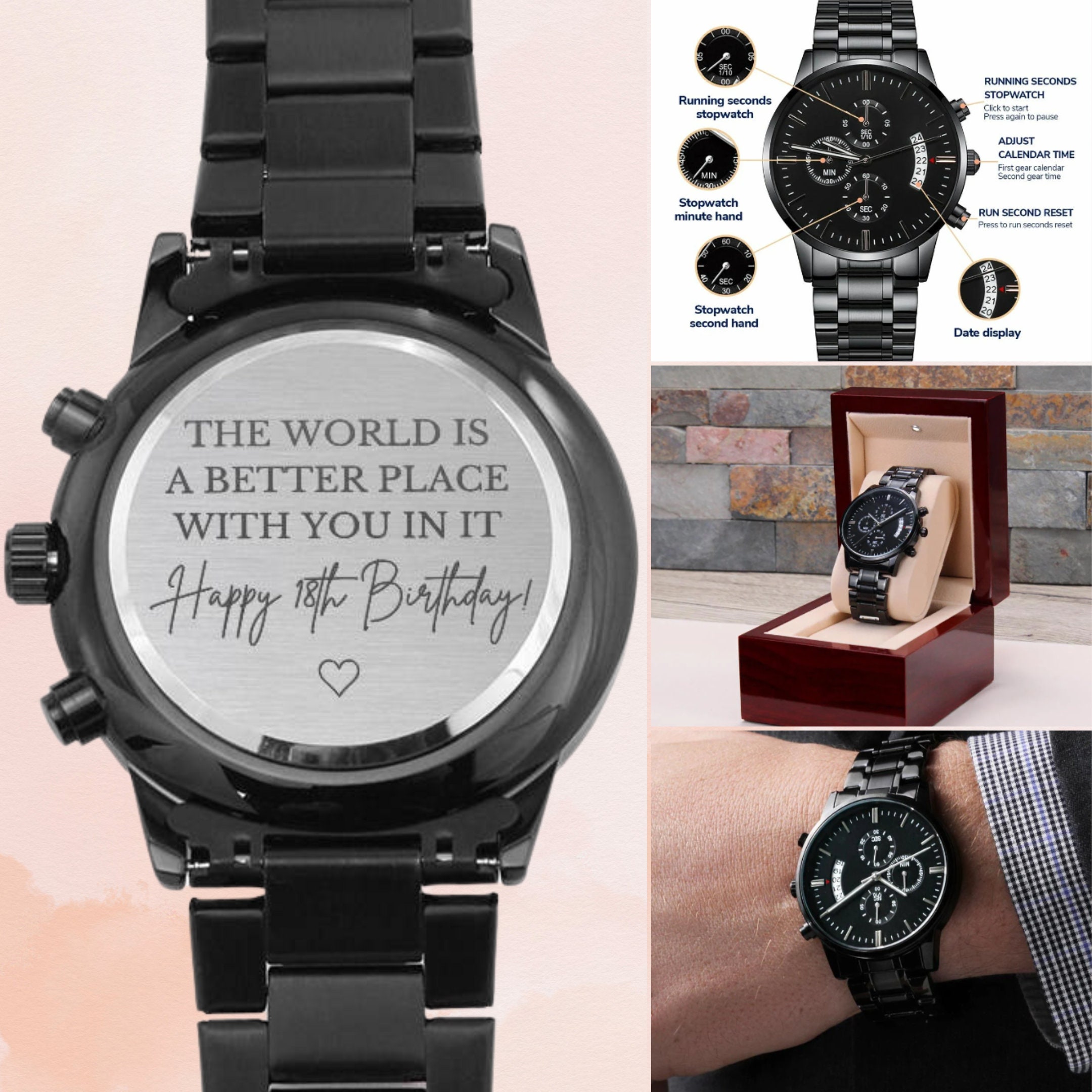 18th Birthday Gift for Him, Gifts for 18th Birthday, 18th Birthday for ...