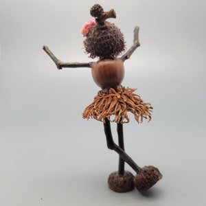 Oakie Acorn Elf Dancing With Joy. Say It With Oakies Fantasy Art ...