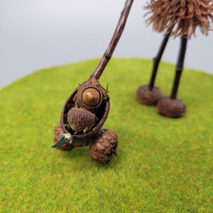 Oakie Acorn Mother, Out for a Walk With Her Baby in a Baby Stroller ...