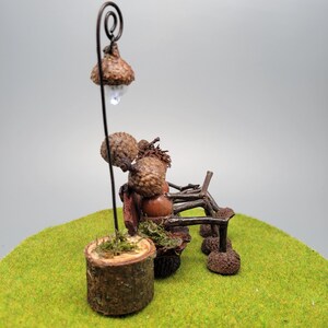 Oakie Acorn Elves, Fantasy Art Figurine. "time Together is Time Well ...