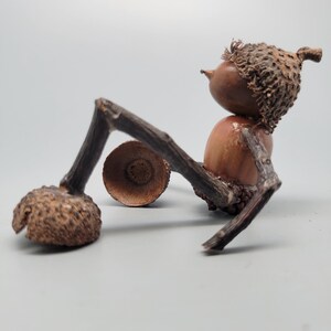 Oakie Acorn Elf, Fantasy Art Figurine. He is Sure to Bring a Smile ...