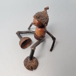 Oakie Acorn Elf, Fantasy Art Figurine. He is Sure to Bring a Smile ...