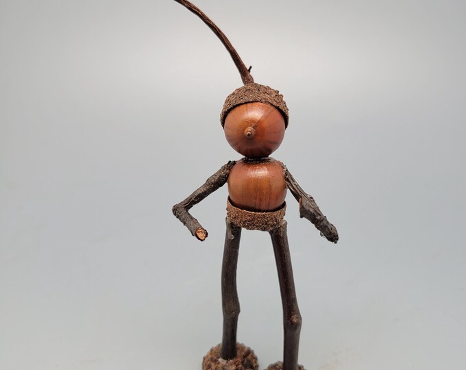 Oakie Acorn Elf, Fantasy Art Figurine. Add a Bit of Whimsy to Your Home ...