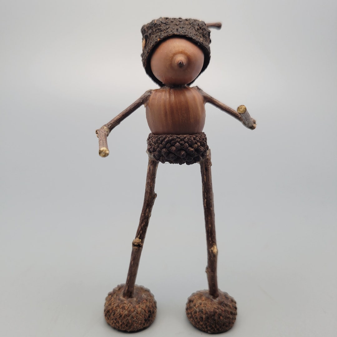 Oakie Acorn Elf Standing. Fantasy Art Sculpture. Great Photo Prop! - Etsy