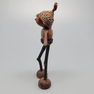 Oakie Acorn Elf, Looking up With His Hands on His Hips. A Fantasy Art ...