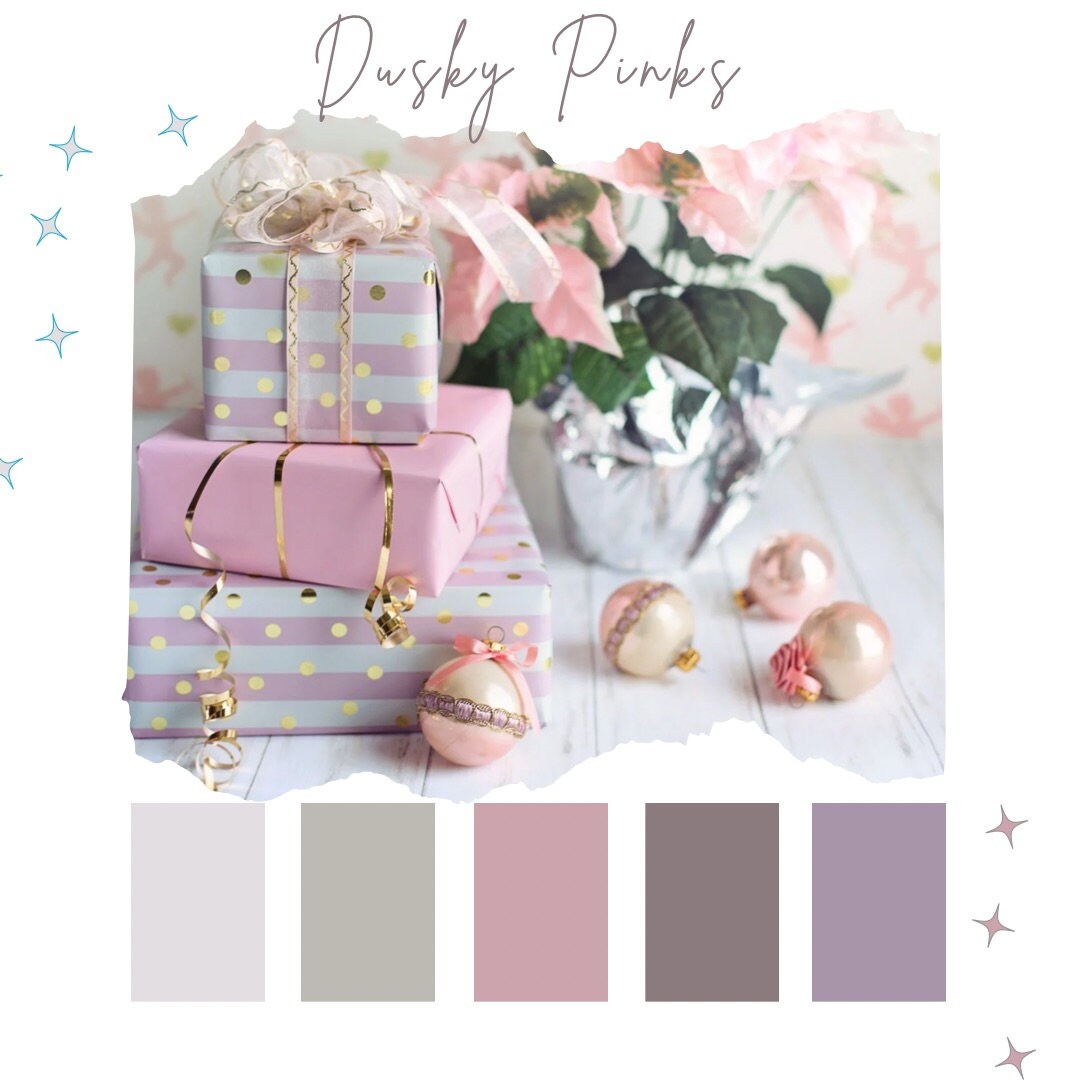 Dusky Pinks Digital Download Colour Palette Hex Codes for - Etsy