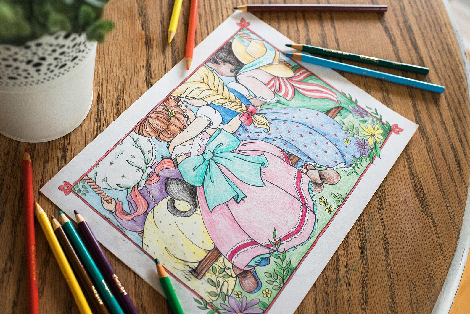 TOGETHER AGAIN Printable Coloring Page - Etsy