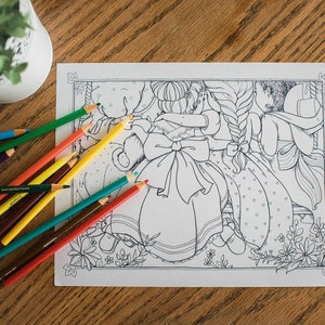 TOGETHER AGAIN Printable Coloring Page - Etsy