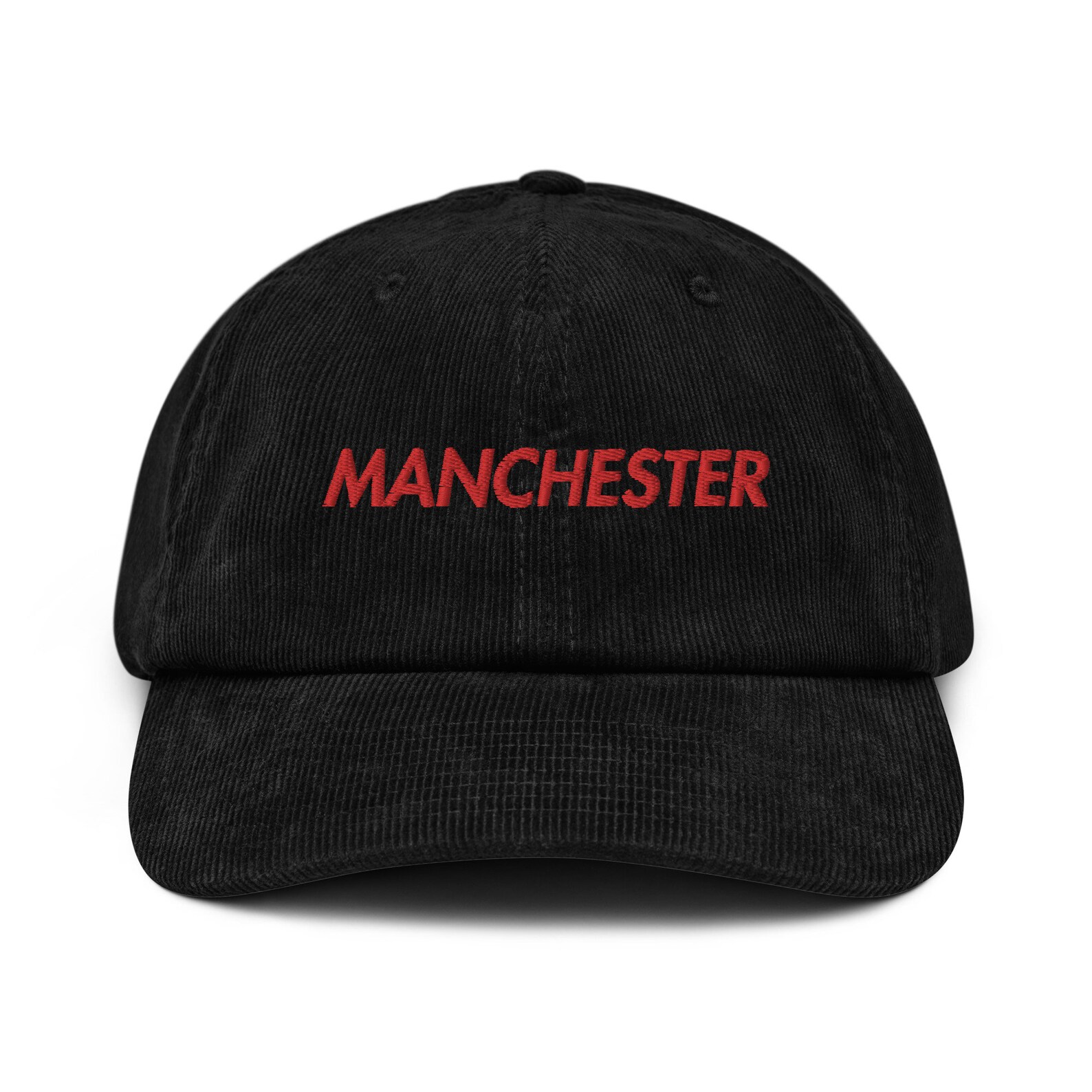 Manchester is Red Manchester United Corduroy Hat Man United Fan Gift ...