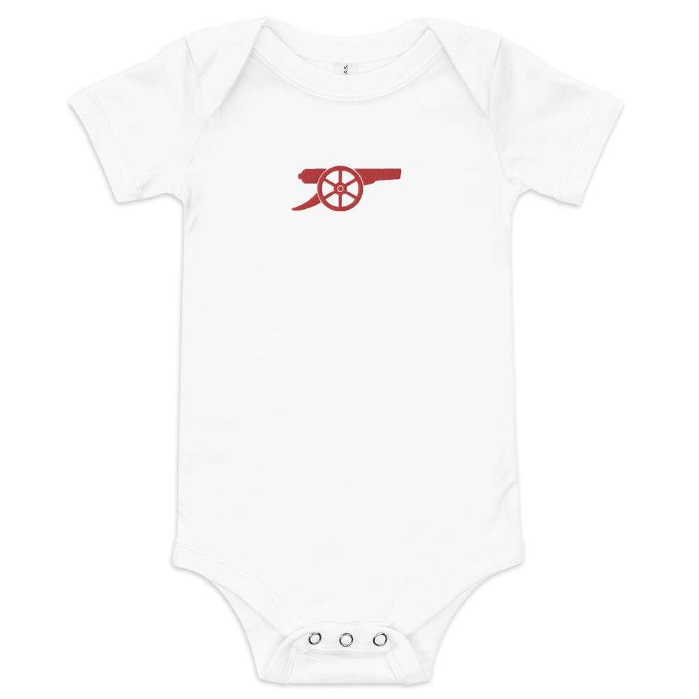 Arsenal Gunner Baby Onesie Bodysuit for Arsenal FC Parents and - Etsy