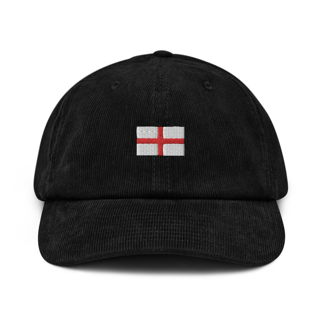 Retro English National Team England Flag Corduroy Hat English Football ...