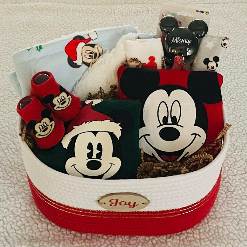 Mickey Mouse Basket - Etsy