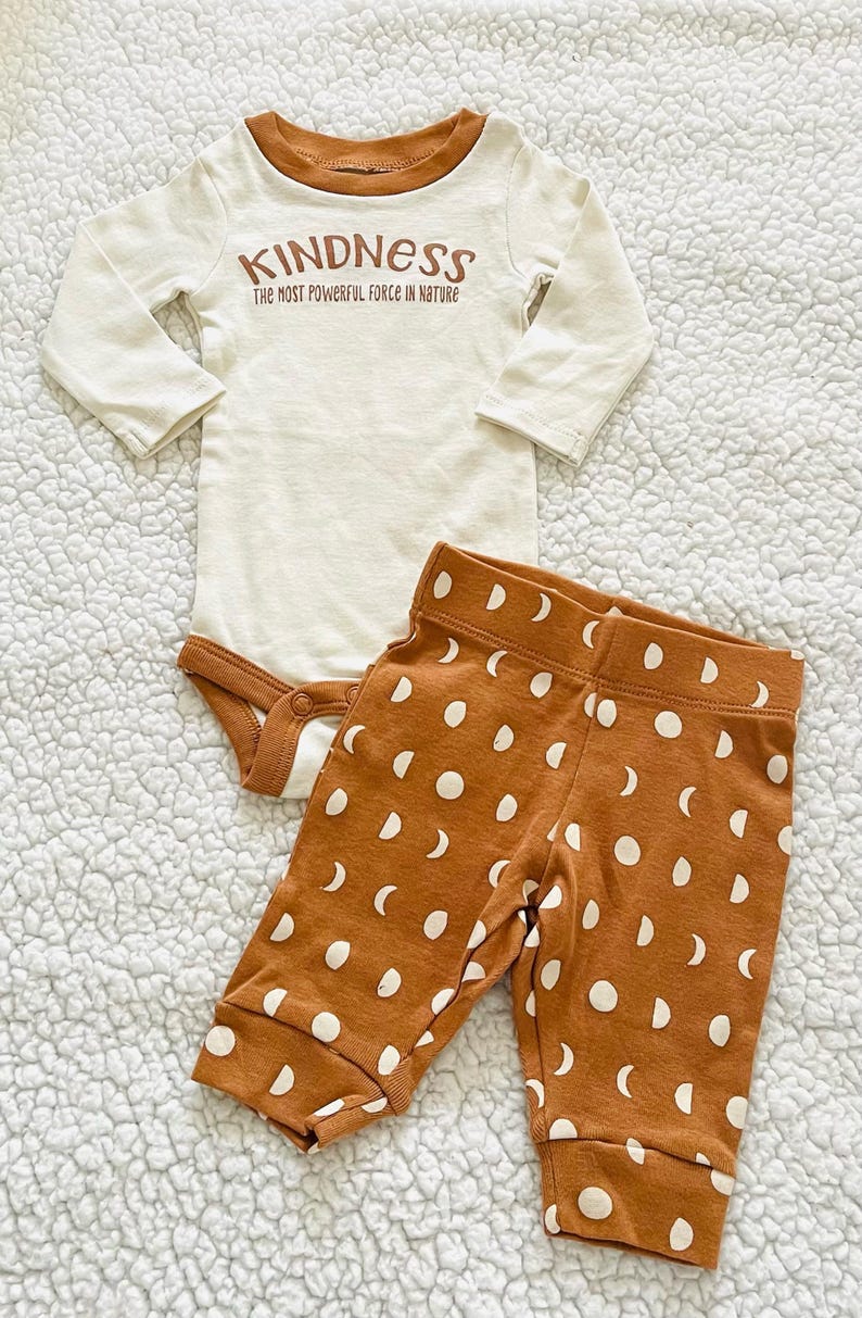 Fall Themed Baby Gift Basket for Baby Girl Newborn Outfit Kindness Moon ...