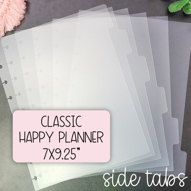 Happy Planner Dividers - Etsy