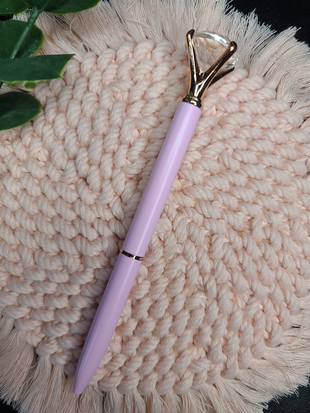 Diamond Top Pen, Planner Pen, Pink, Metallic Rose Gold, School ...