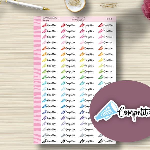 Cheer Competition - Etsy